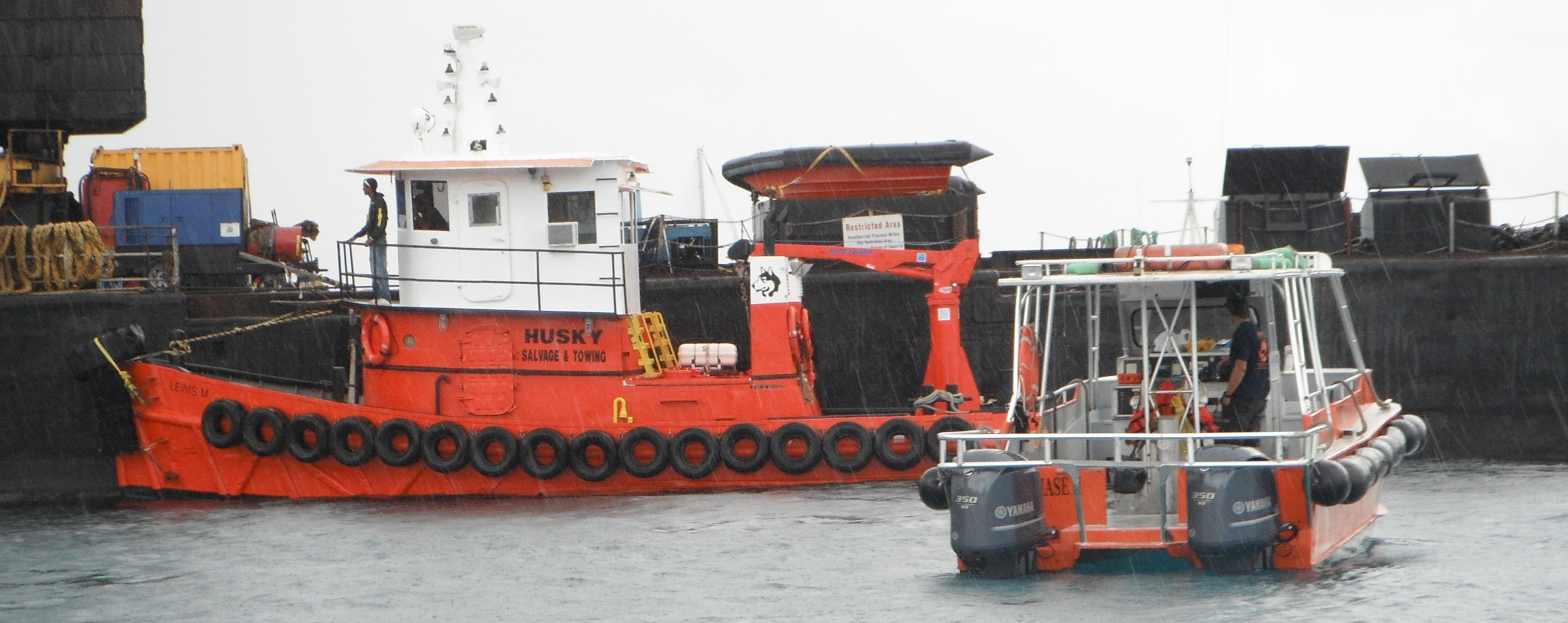 Husky Salvage & Towing : Marine Salvage and Towing, Commercial Dive ...