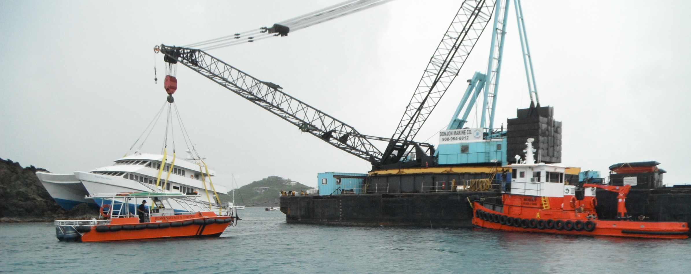 Husky Salvage & Towing : Marine Salvage and Towing, Commercial Dive ...